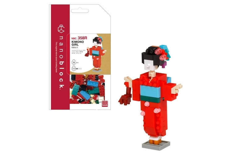 Kimono Girl - Nanoblock — Games World South Australia