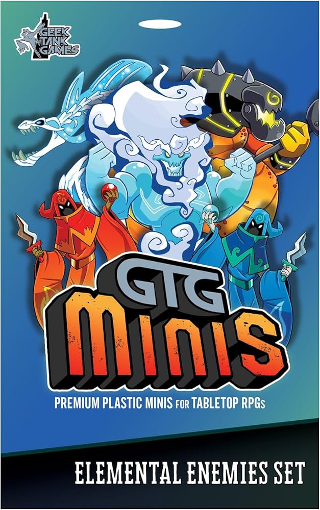 Elemental Enemies Set GTG Minis — Games World South Australia