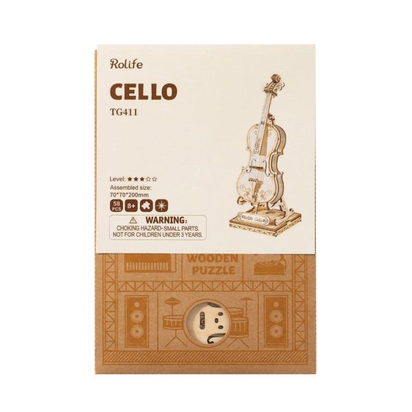 CLASSICAL 3D CELLO - ROBOTIME — Games World South Australia