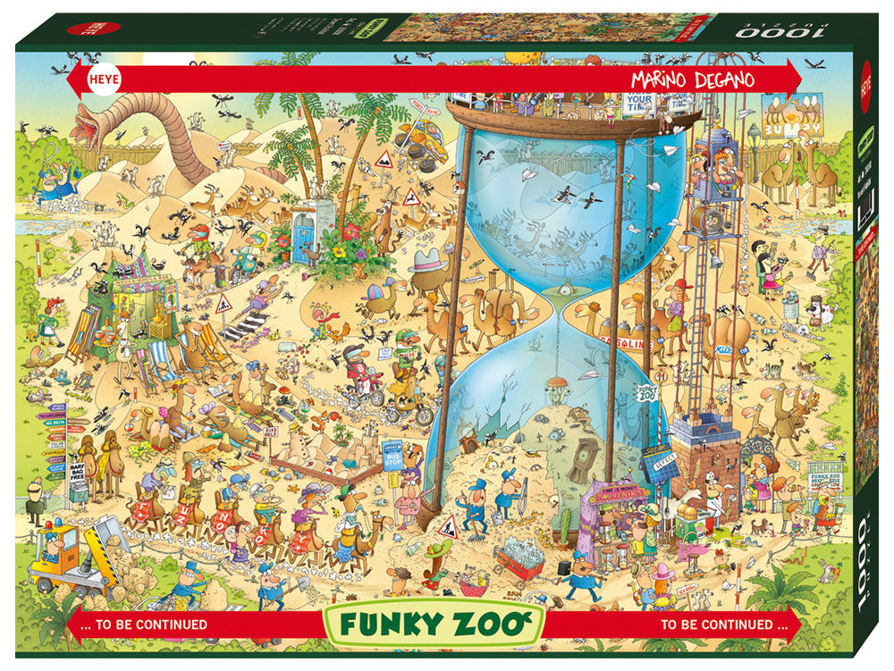 FUNKY ZOO, DESERT HABITAT 1000pc — Games World South Australia