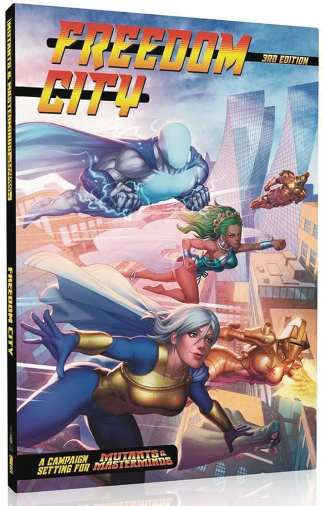Freedom City Campaign Setting - Mutants and Masterminds RPG — Games ...