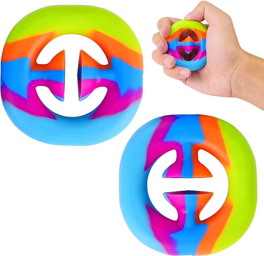 Rainbow Fidget Hand Snapper — Games World South Australia