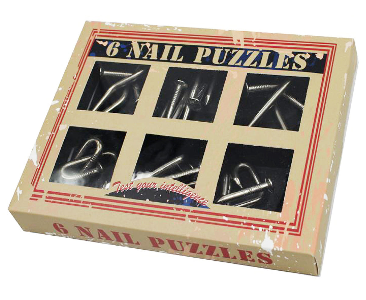 Nail Puzzles 6 Models 5mm — Games World South Australia