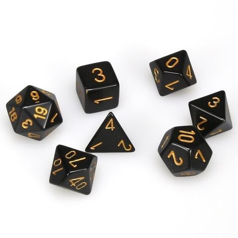 7-set BKgd Dice in Tube - Sirius Dice — Games World South Australia