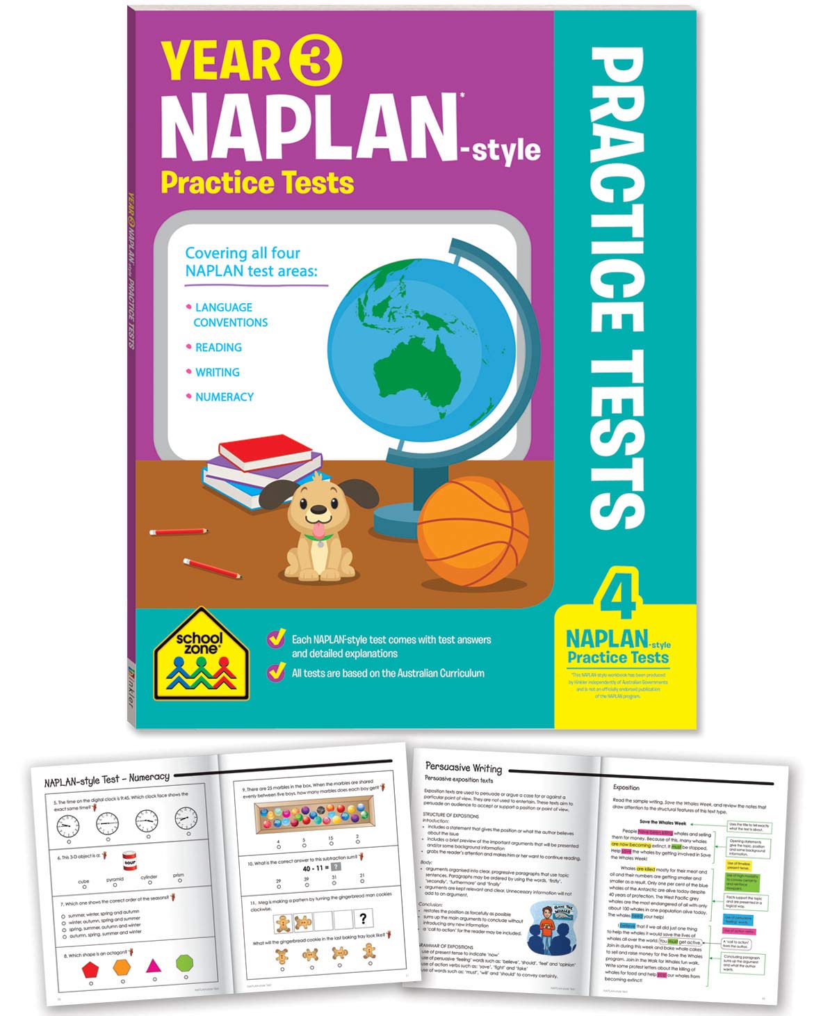 YEAR 3 NAPLAN- STYLE TESTS - School Zone Naplan — Games World South ...
