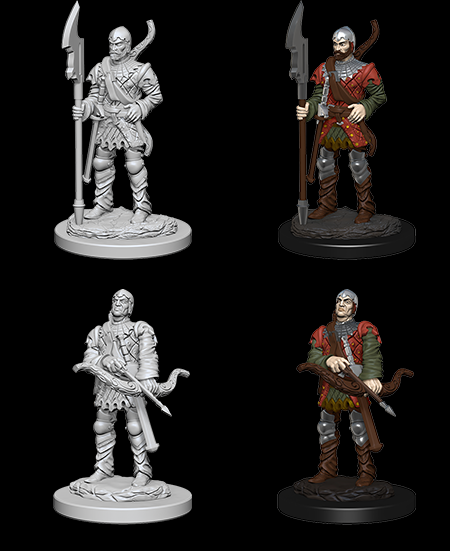Town Guards - Pathfinder Deep Cuts Unpainted Miniatures — Games World ...