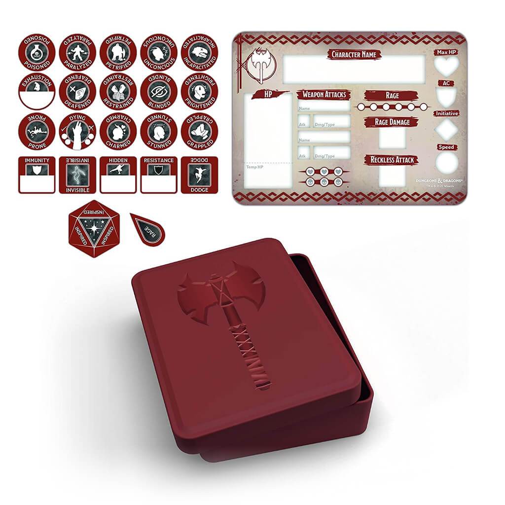 Barbarian: Dungeons & Dragons Class Token Set - D&D 5e — Games World ...