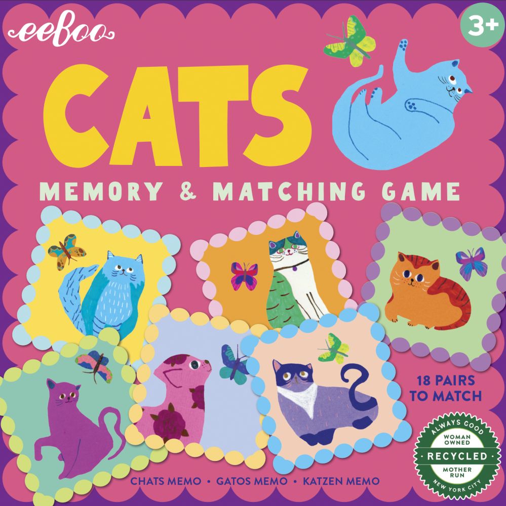 Cats - Square Memory Game — Games World South Australia