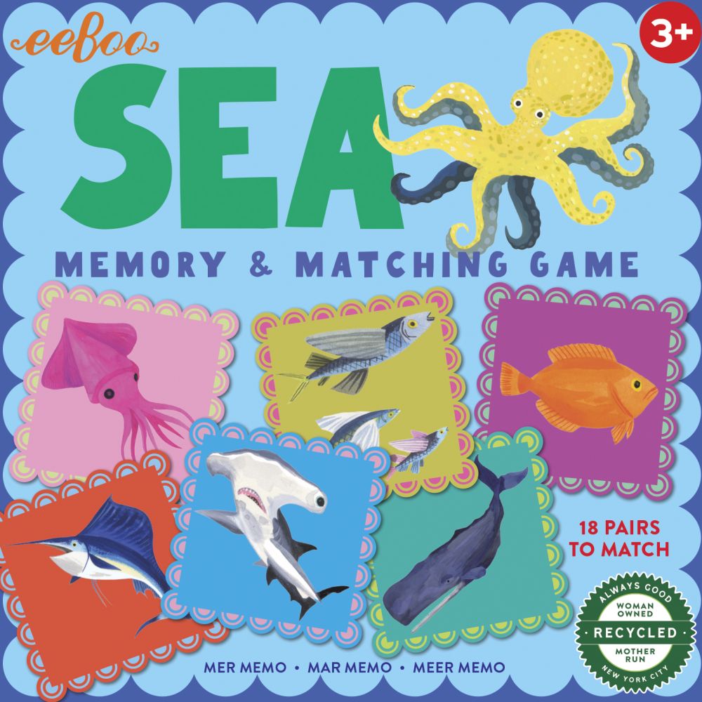 Sea - Square Memory Game — Games World South Australia