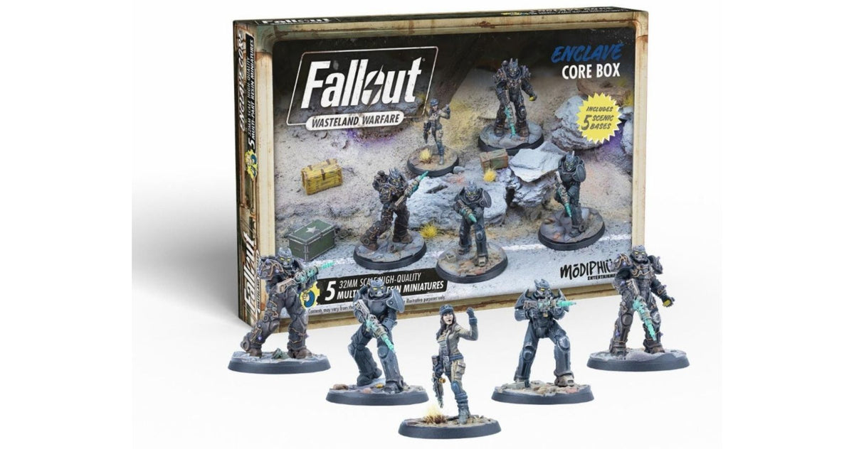 Enclave Core Box - Fallout Wasteland Warfare — Games World South Australia