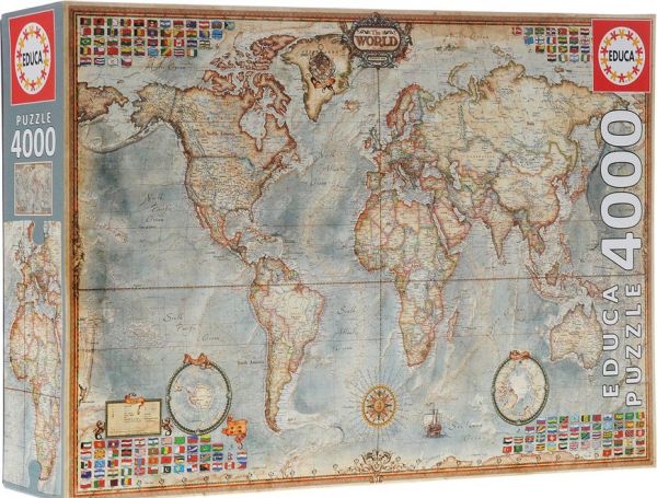 Historic World Map — Games World South Australia