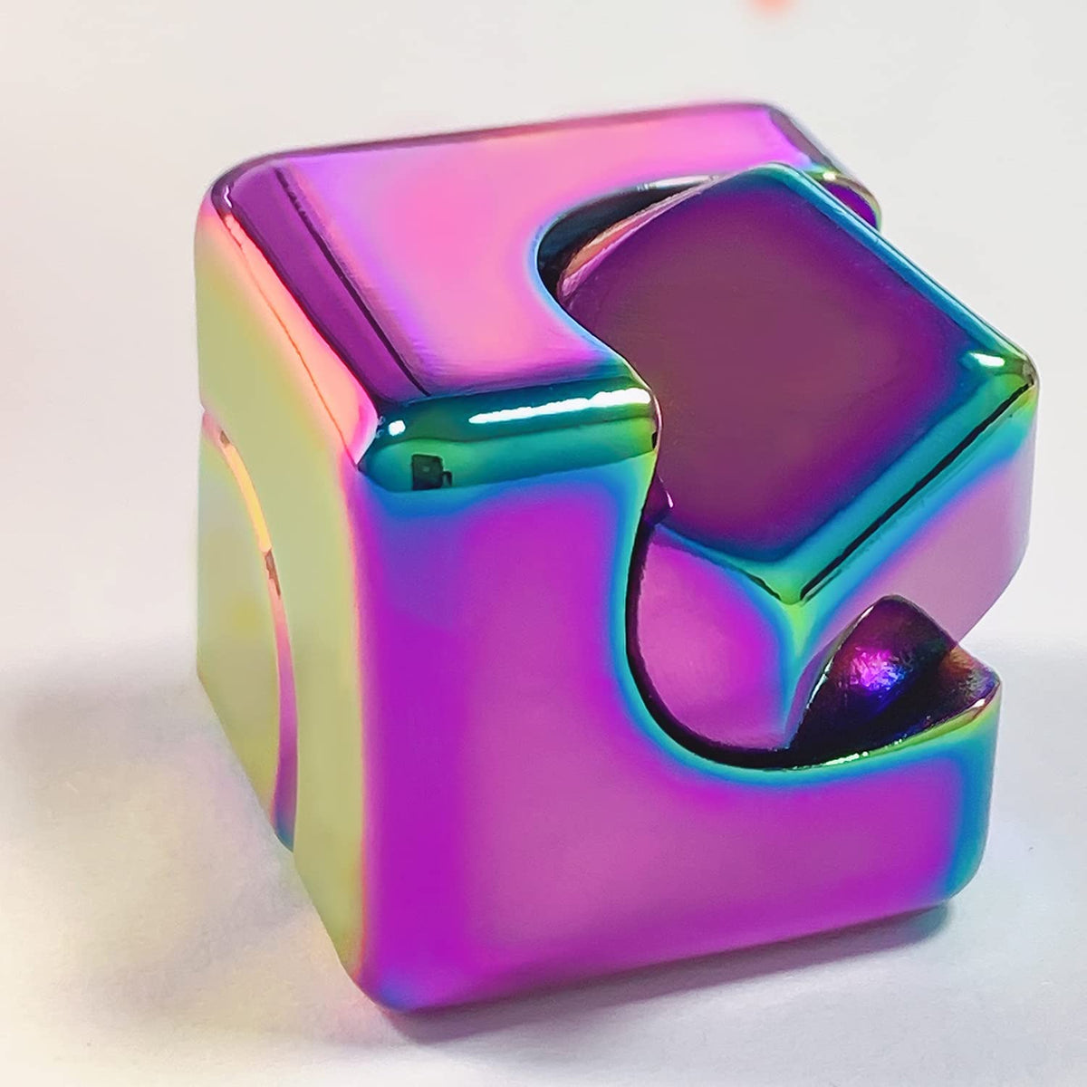 Metal Spinning Cube in Case — Games World South Australia
