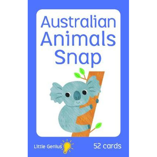 Snap- Australian Animals - Little Genius 52 Cards — Games World South ...