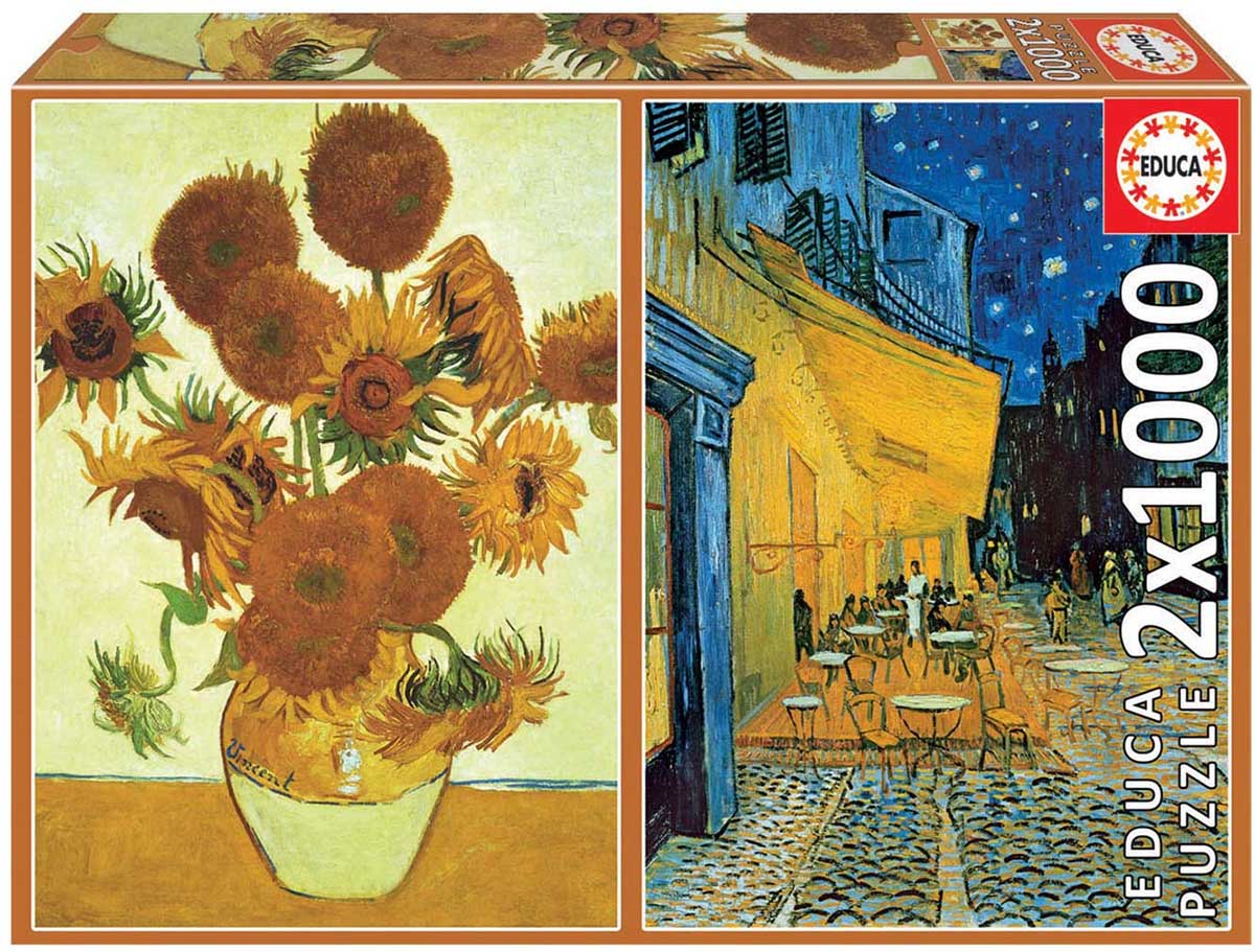 Vincent Van Gogh 2X1000p — Games World South Australia
