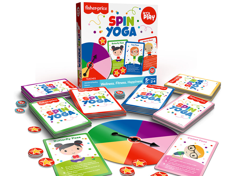 Kids Spin Yoga Fisher-price — Games World South Australia
