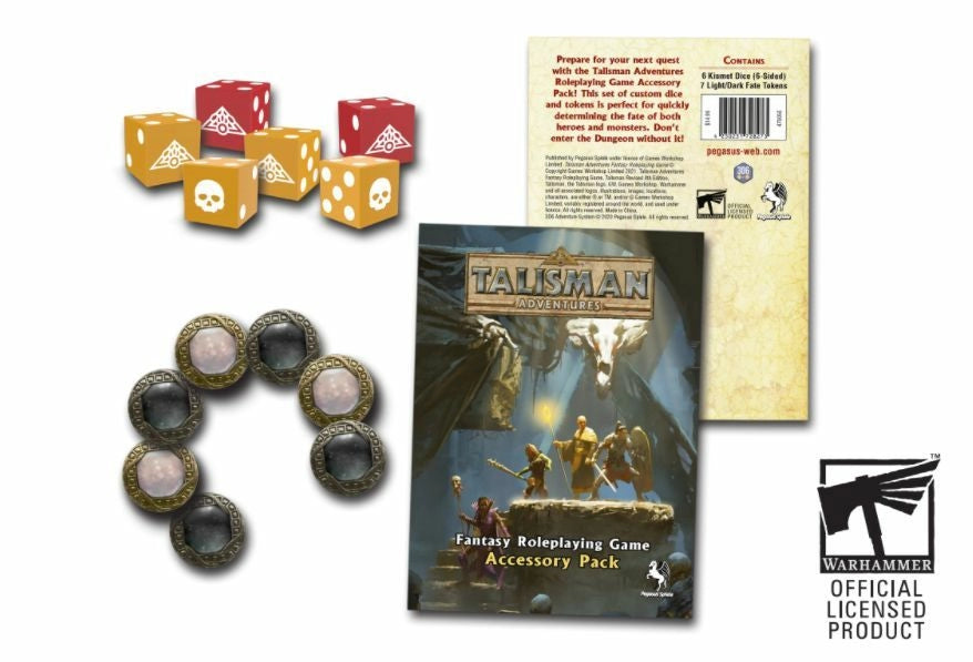 Talisman Adventures RPG Accessory pack — Games World South Australia